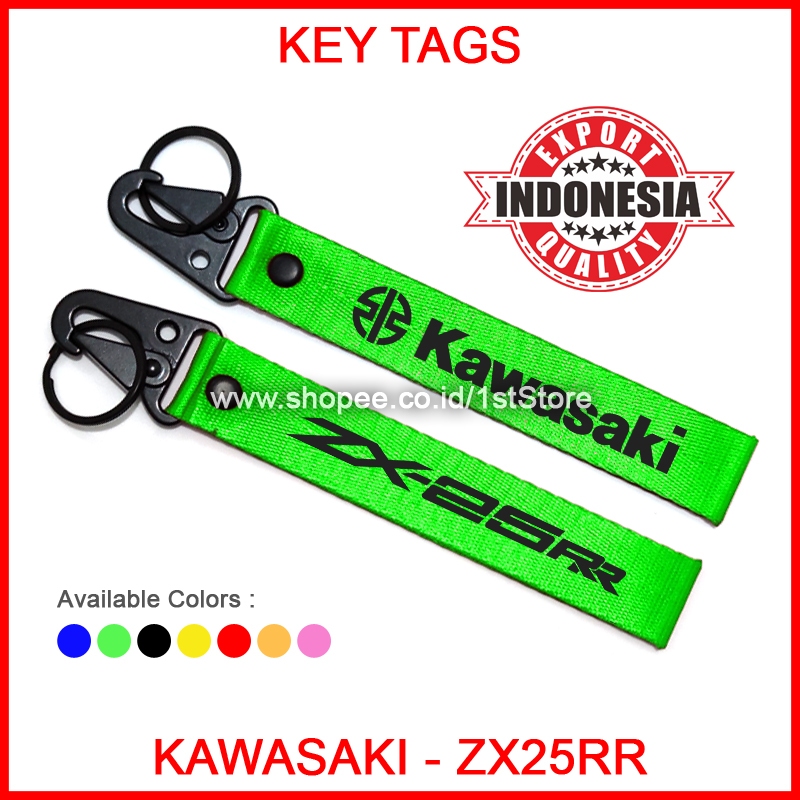 GANTUNGAN New KAWASAKI NINJA ZX-25RR LOGO KEYCHAIN PREMIUM HIGH QUALITY ...