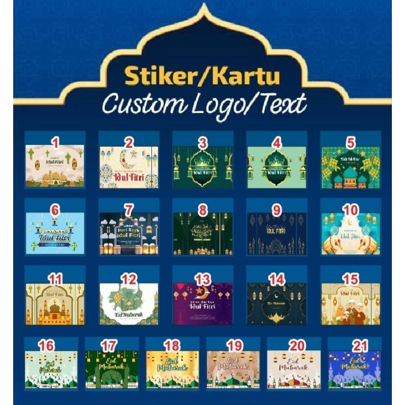 Chromo ART PAPER BONTA CARD STICKER FREE DESIGN TEMPLATE | Shopee Malaysia