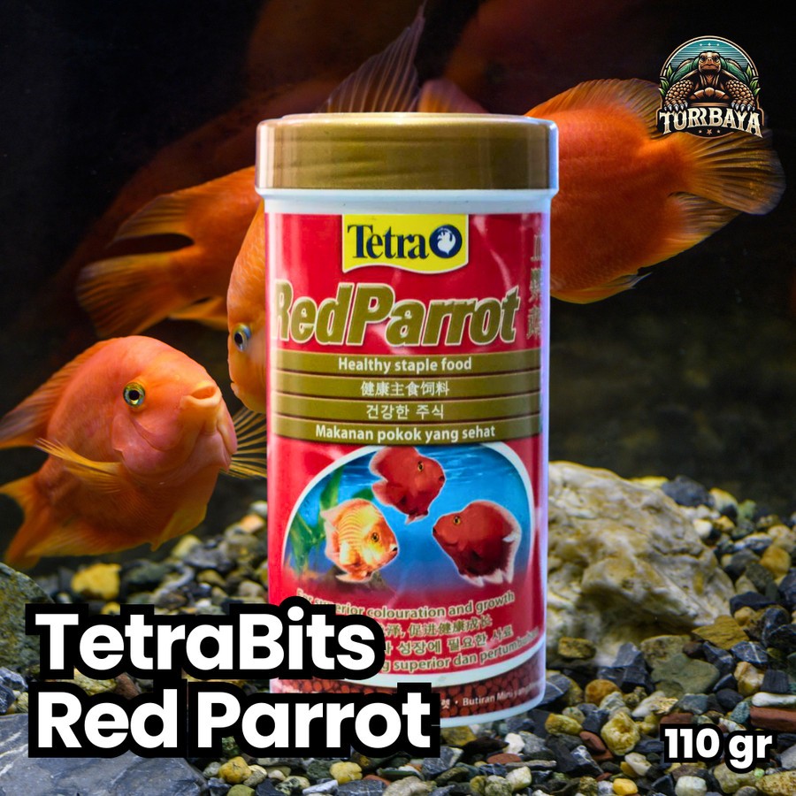 Red Parrot / Tetra Red Parrot Fish Food 110gr | Shopee Malaysia