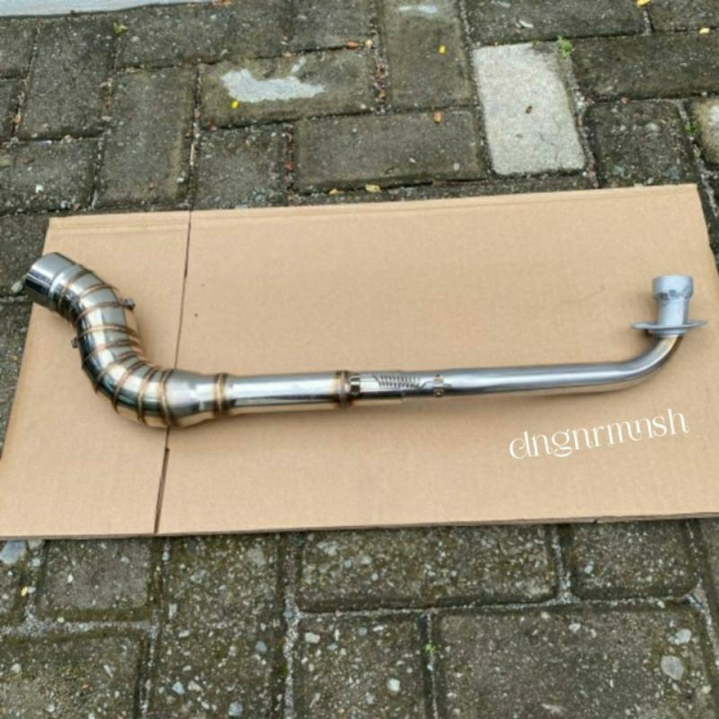 Open spec pipe big elbow 51mm xrm 100/110,wave 125,wave 100/110/115 ...