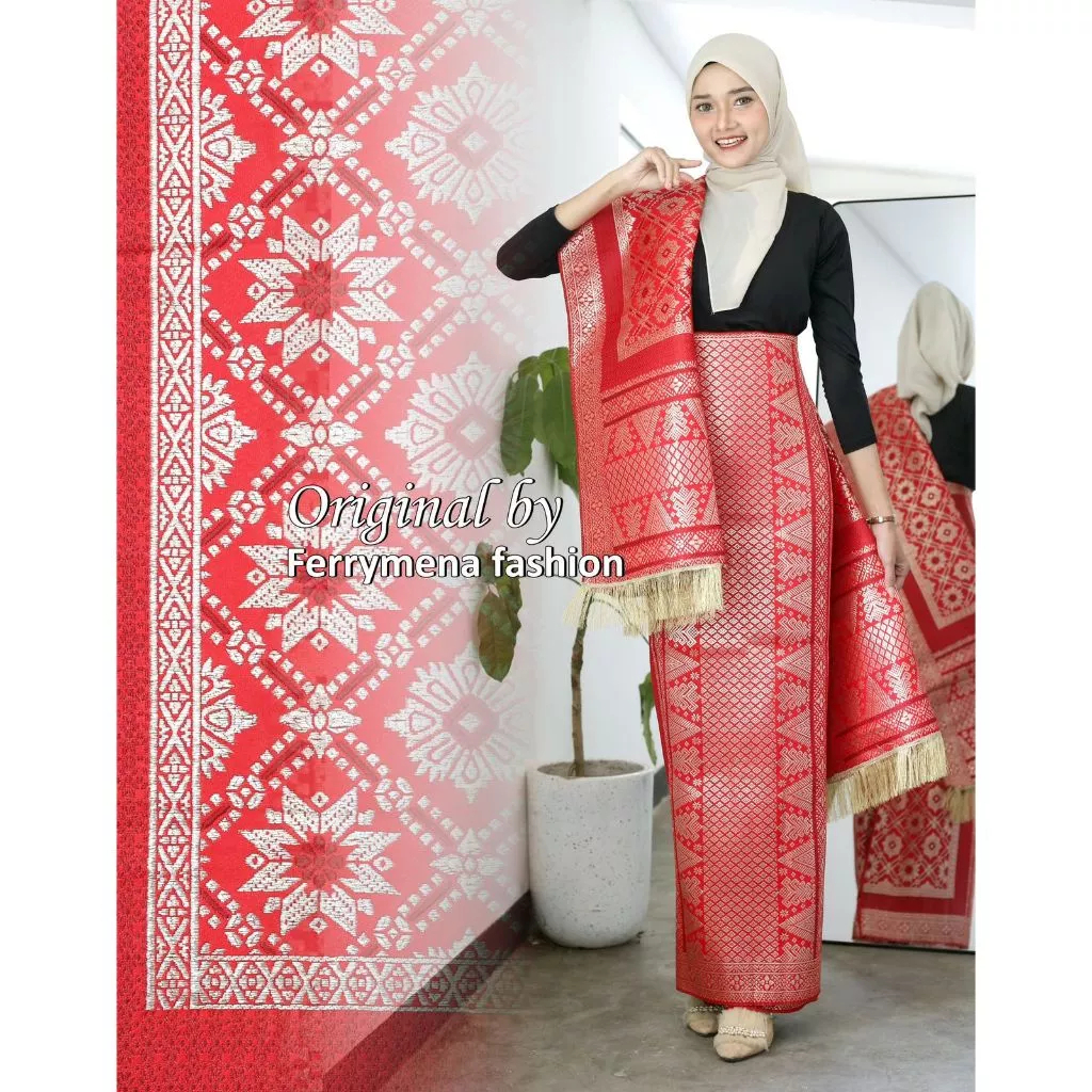 Limited!!Songket SKIRT AND SONGKET SHELF/PALEMBANG SONGKET/MALAY ...
