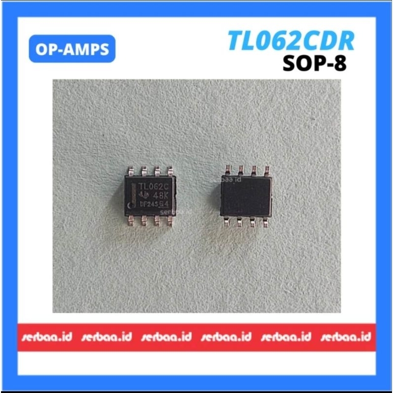 Tl062 TL062C TL062CDR SOP-8 SMD [OP-AMP] | Shopee Malaysia