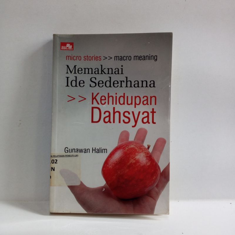 Understanding the simple ideas of amazing life of gunawan Halim ...