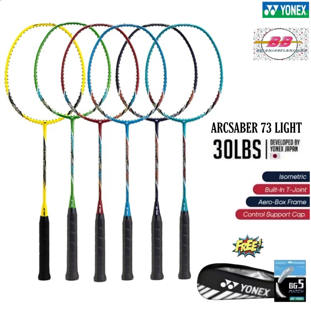 New Full Set Yonex Arcsaber Badminton Racket / Arc Saber 73 light Original | Shopee Malaysia