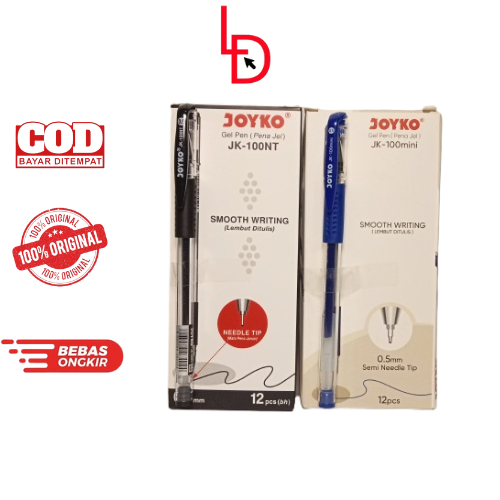 Joyko JK 100 NT 0.5 MM PEN / JOYKO JK-100 MINI LIQUID PEN / JOYKO GEL ...