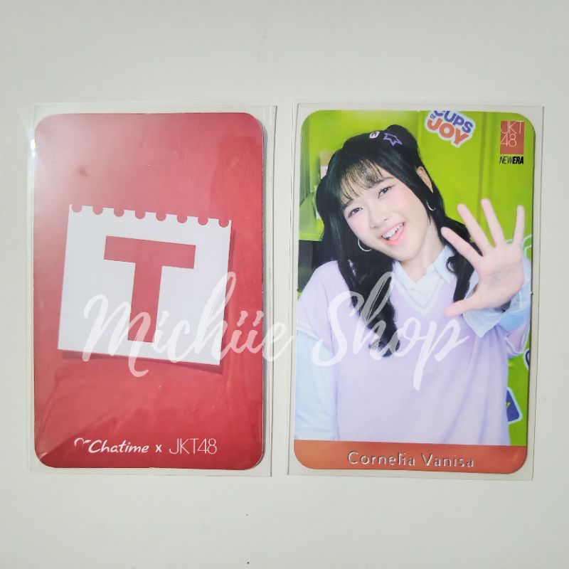 Official Oniel JKT48 x Chatime Seventeen Ver A Photocard | Photocard Chatime x JKT48 | Shopee ...