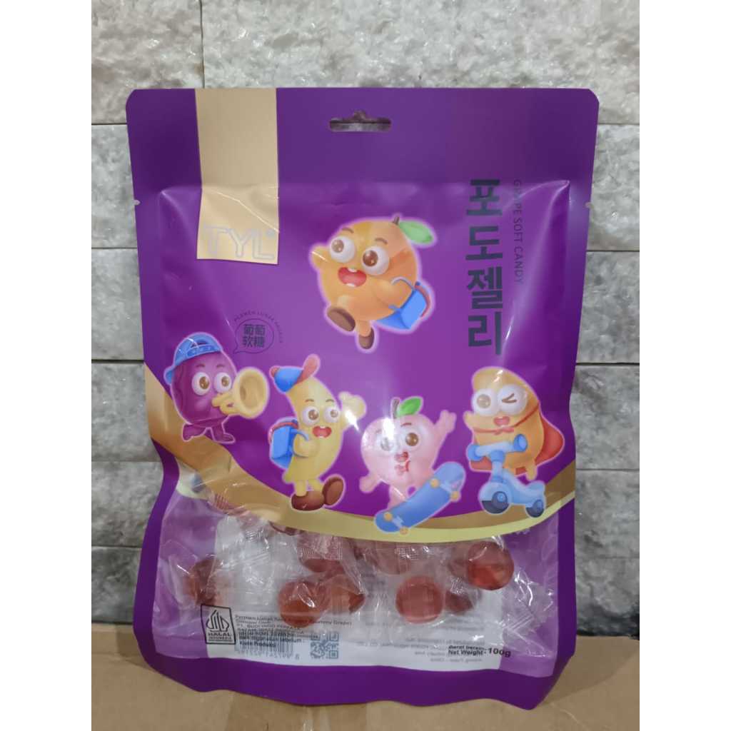 Tyl Fruits Soft Candy/Fruit Flavored Jelly Candy | Shopee Malaysia