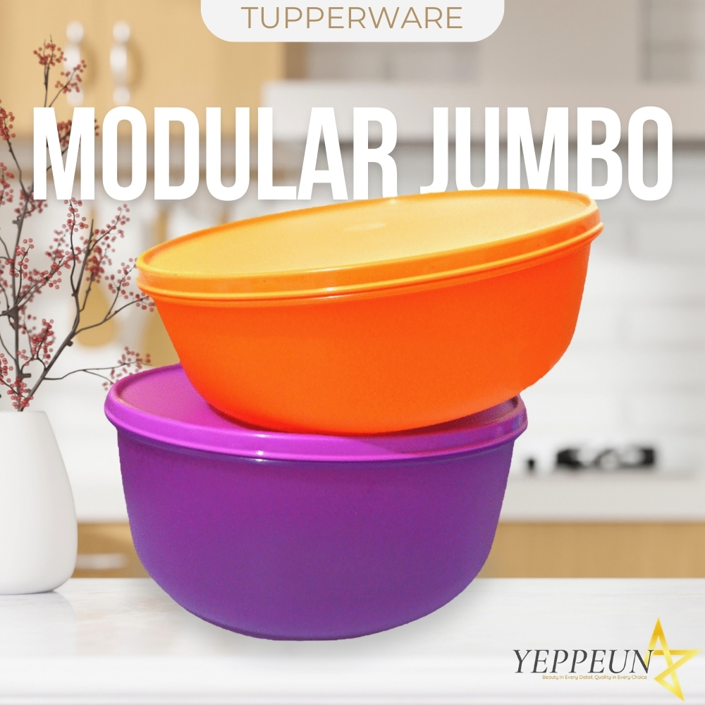 Tupperware Modular Jumbo Bowl SET 3L & 4L Storage Case | Shopee Malaysia