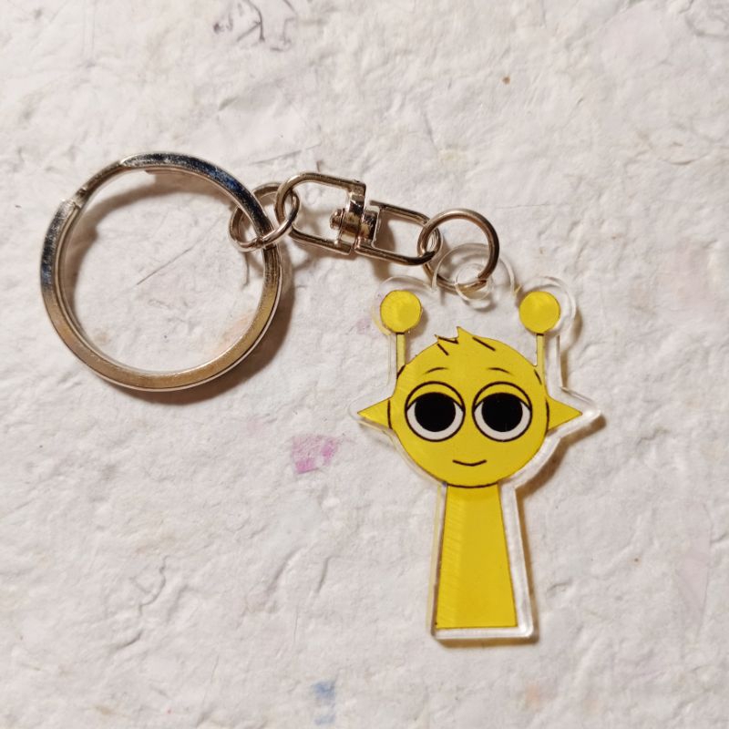 GANTUNGAN Ganci sprunki / keychain sprunki key chain / sprunki simon ...