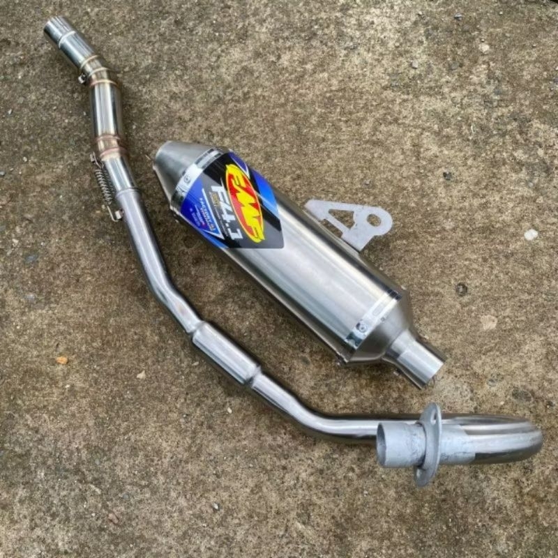 Fmf F4 Muffler exhaust 1set pipe 38mm for xtz 125 xtz150 xr 150 xr 200 ...