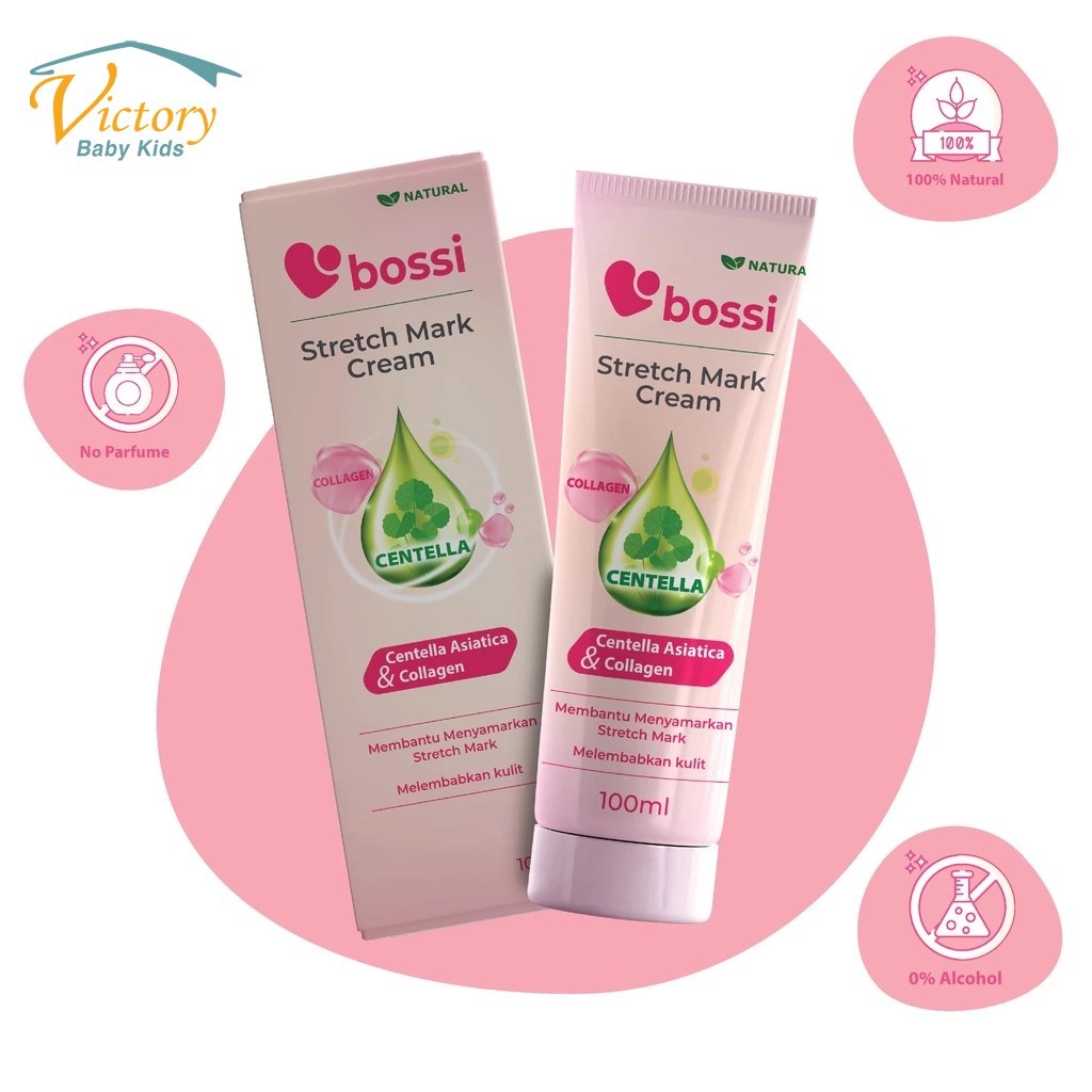 Bossi Stretch Mark Stretchmark Removal Cream Pregnancy Cream Stetch ...