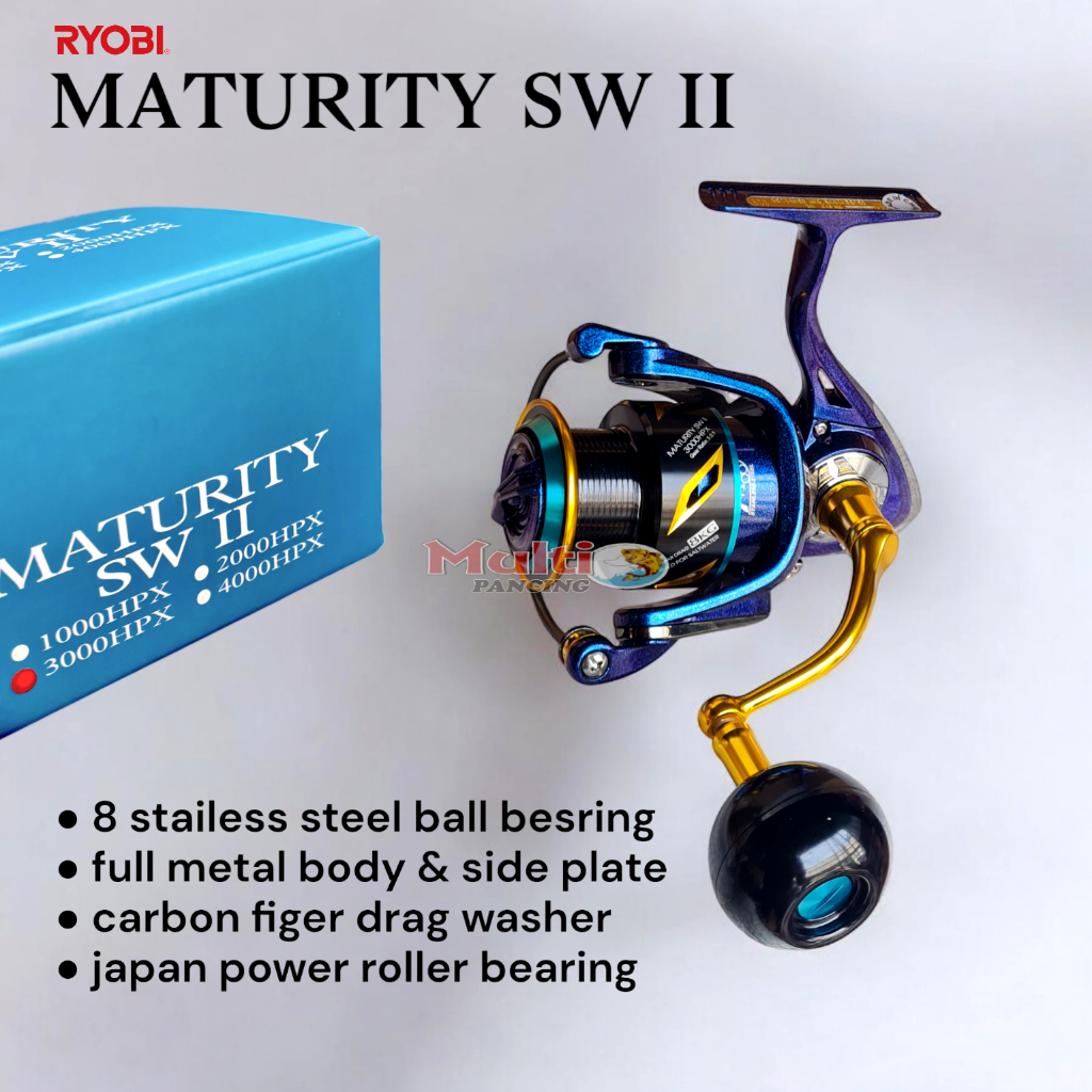 RYOBI Reel MATURITYRYOBI SW II | Shopee Malaysia