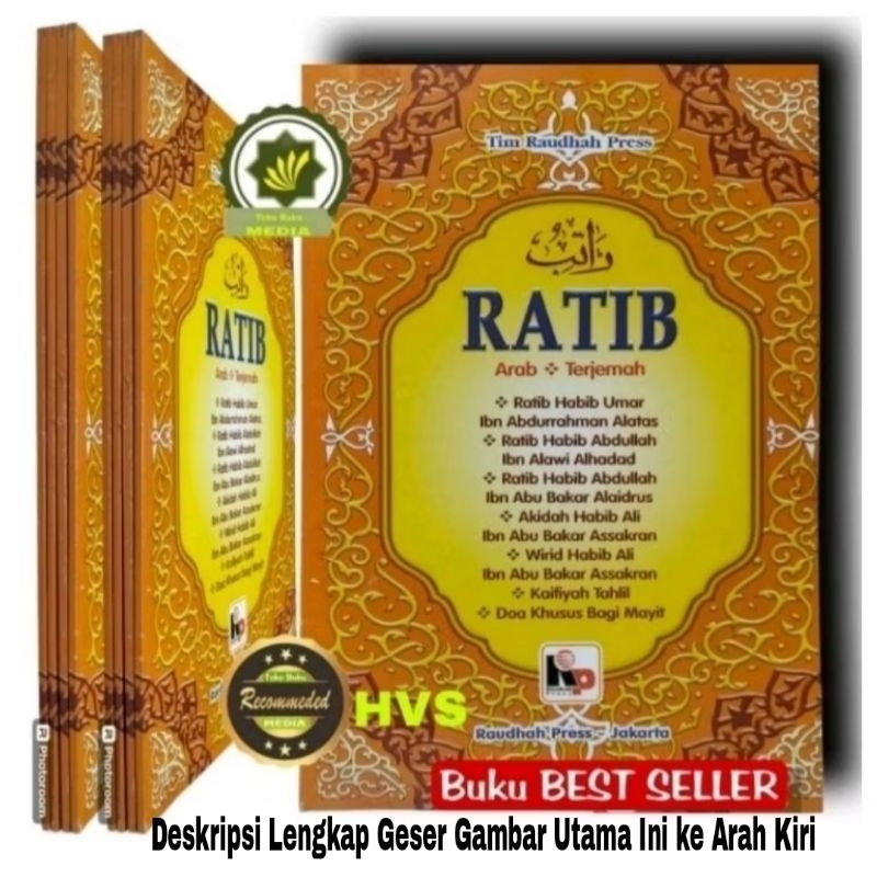 Ratib Book ARABIC Edition and TRANSLATION - Book ROB Ratibul Habib Umar ...