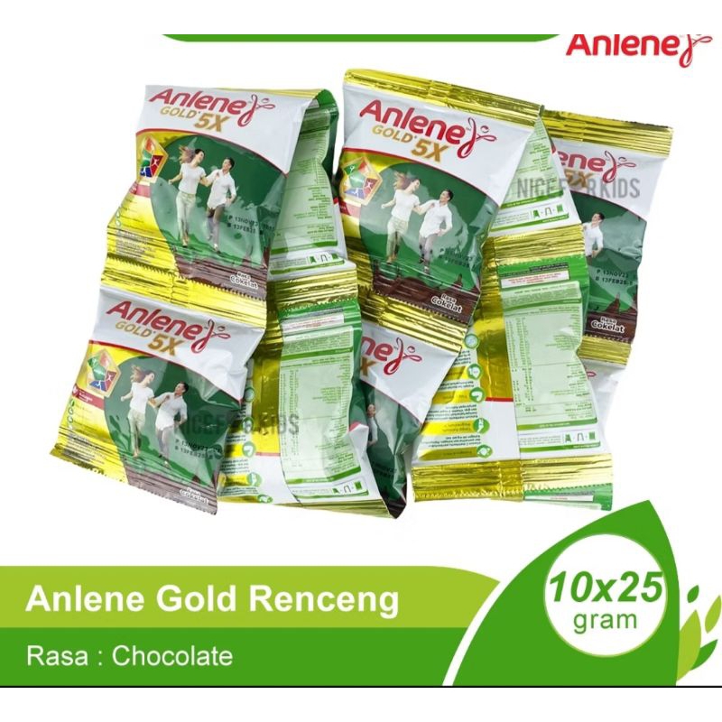 Anlene gold milk 5x sachets contain 10 CHOCOLATES | Shopee Malaysia
