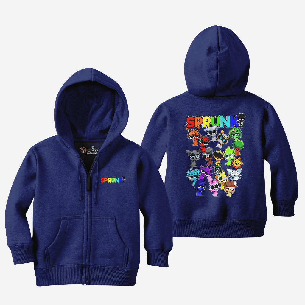 Agatchi Children's Hoodie Jacket with Sprunki Motif - V3 | Shopee Malaysia