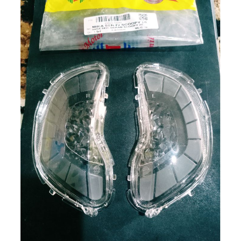 Honda Scoopy New Esp Prestige 2020-2023 Front Turn Signal Glass Mica ...