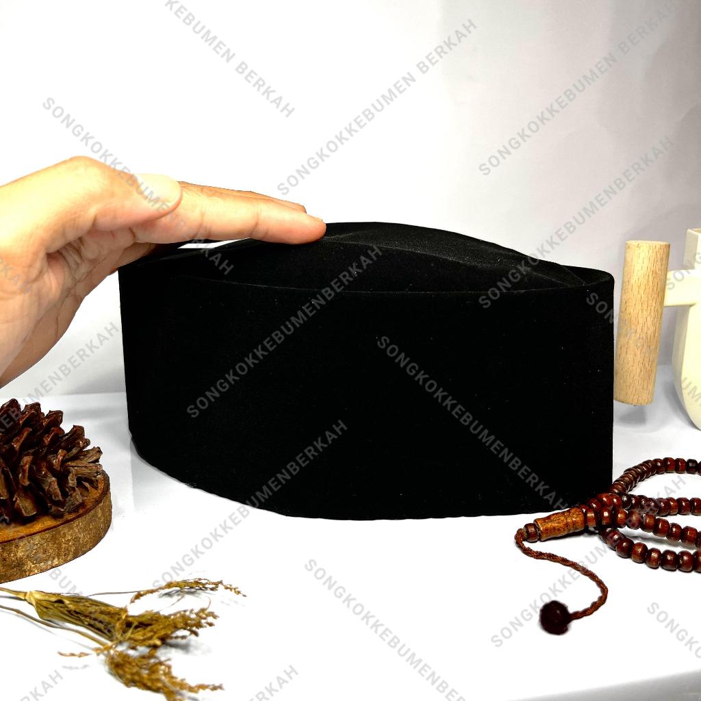 Songkok Peci SUSUN MODEL SEDAN Normal height (9 cm) + There is a box of ...