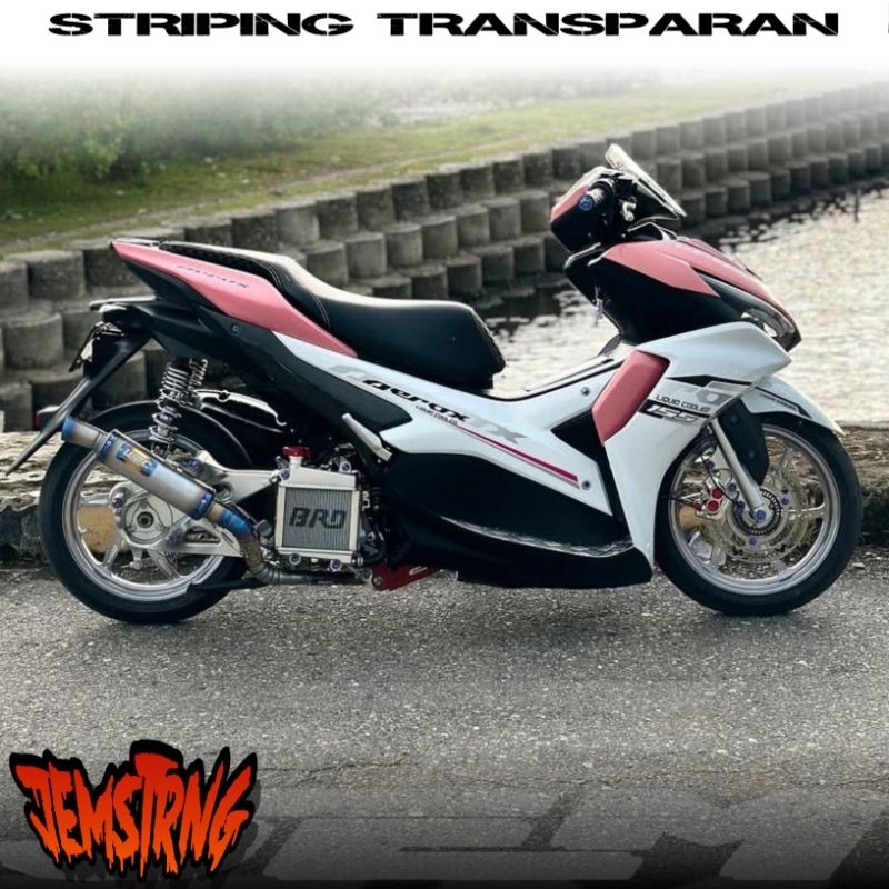 Transparent Striping Sticker for All New AEROX 155 Connected NVX AEROX ...
