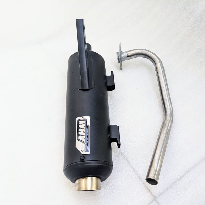 Ahm Cutting standard racing exhaust pipe for Click125/150 Genio All new ...