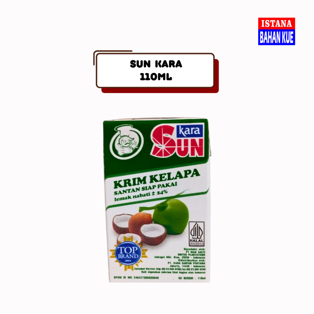 Sun KARA coconut milk 100ml packaging | Shopee Malaysia