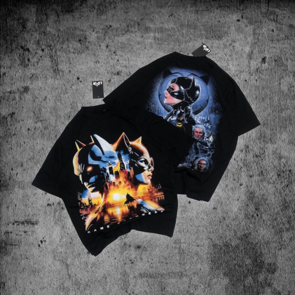 Batman Oversized T-Shirt - Vintage Batman Oversized T Shirt Model Black ...