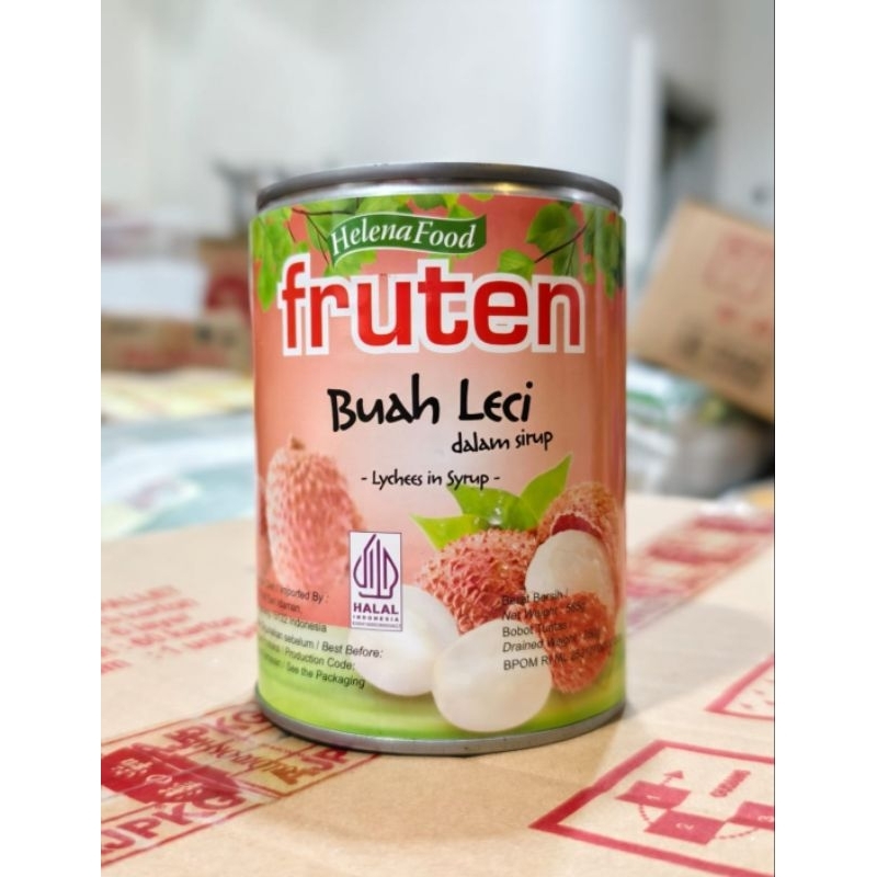 Fruten Lychee in Canned Lychee Fruit Syrup 565gr | Shopee Malaysia