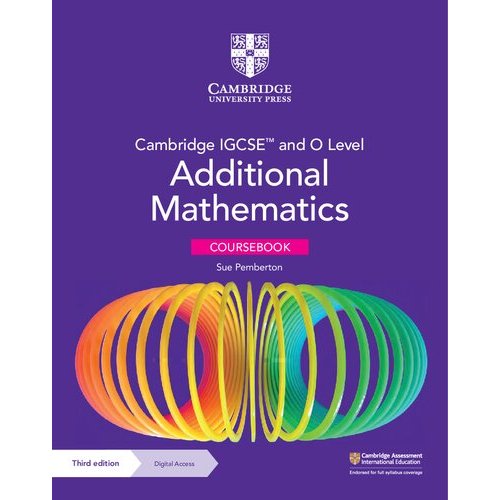 Cambridge IGM and O Level Additional Mathematics Coursebook | Shopee ...