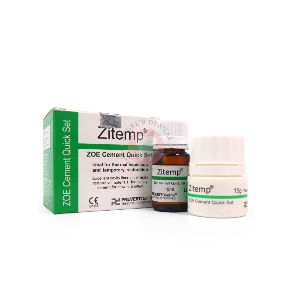 Denpro ZITEMP ZOE ZINC POWDER 20G LIQUID 10ML | Shopee Malaysia