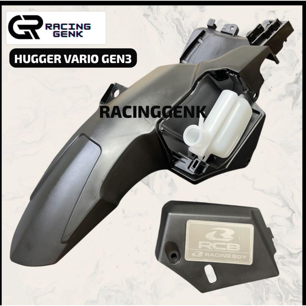 Panca Motor fender under Vario 125 150 old new plus silver RCB sticker ...