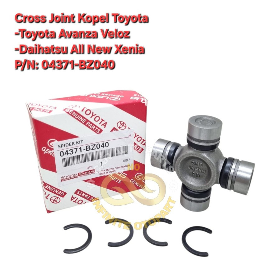 Cross JOINT JOIN COUPLE AVANZA VELOZ ALL NEW XENIA 04371-BZ040 GOOD ...