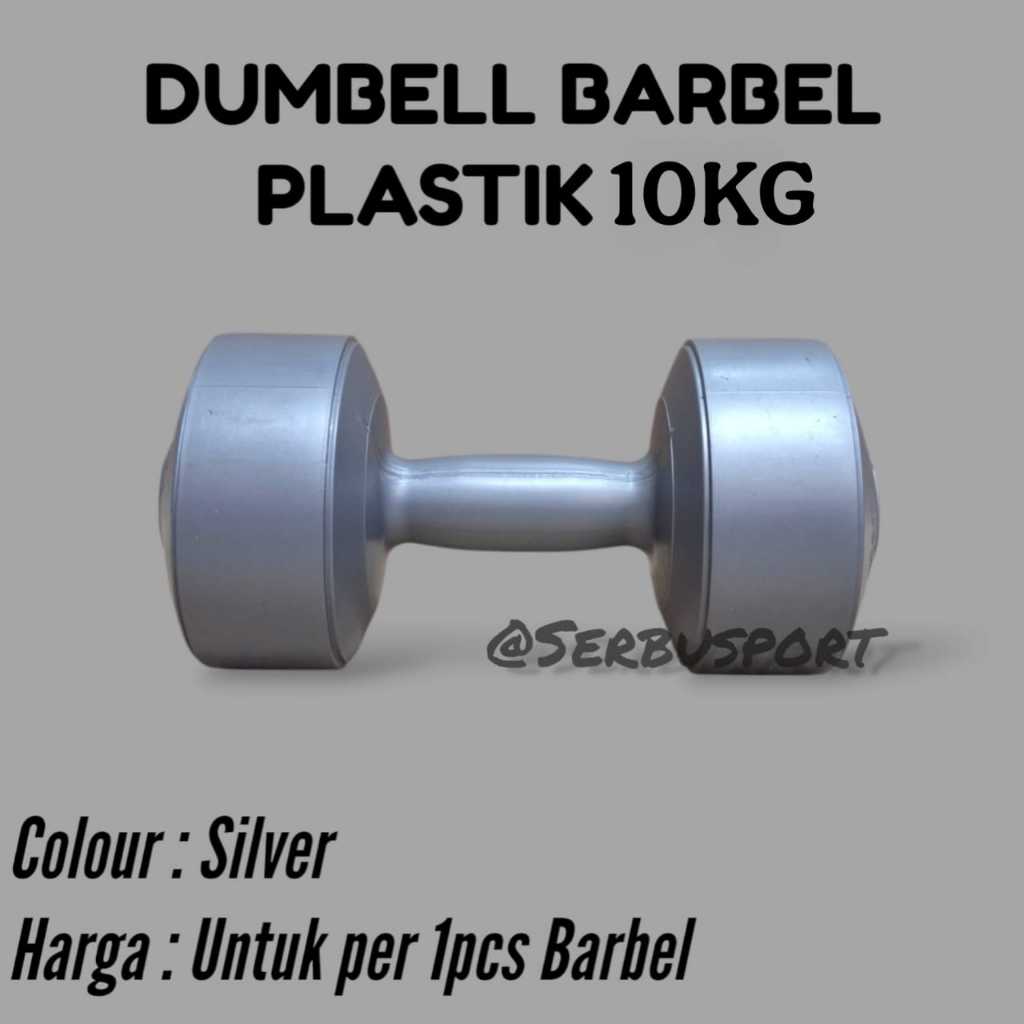 Barbel 10 KG / PLASTIC DUMBELL 10KG | Shopee Malaysia