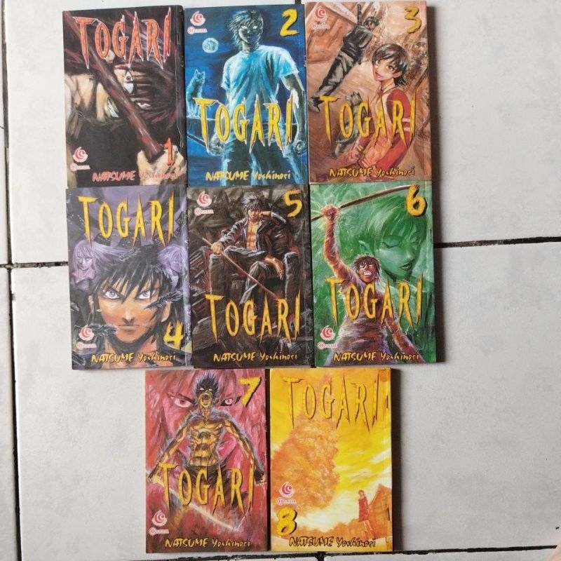 Togari comics 1-8 end | Shopee Malaysia