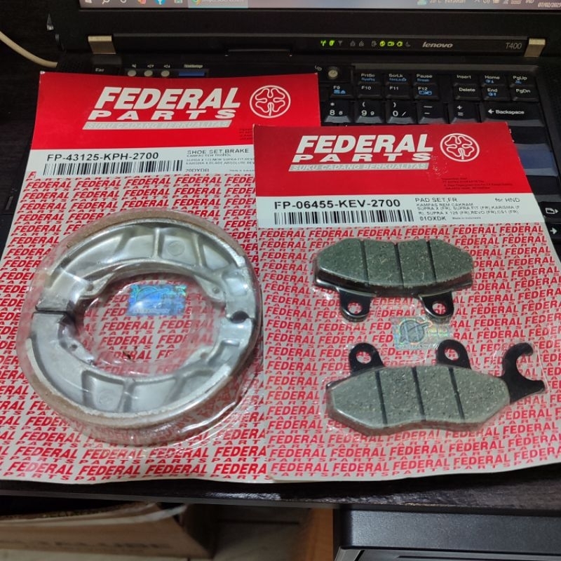Dispad FRONT BRAKE CAMP PACKAGE (KEV) & REAR TROMOL ( KPH) BLADE SUPRA ...