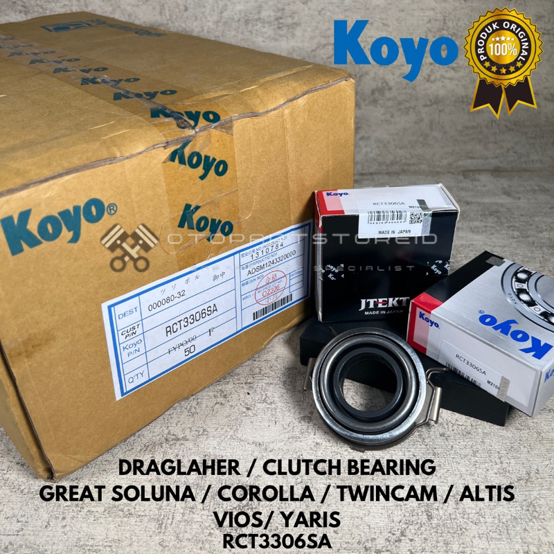 Draglaher CLUTCH BEARING CLUTCH BEARING CLUTCH RELAX COROLLA KOYO COROLLA GREAT AE101 ALL NEW ...
