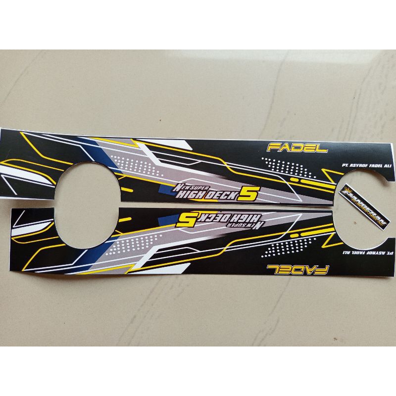 Livery Miniature waterproof glossy laminated vinyl plastic Bus ...