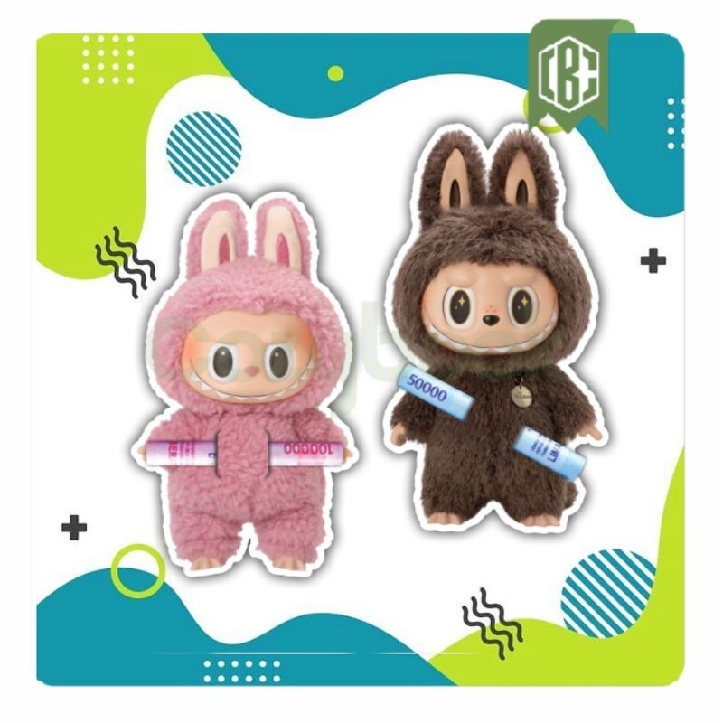 20 PCS (2 packs) Labubu 2025 model envelopes/cute character Eid al-Fitr ...