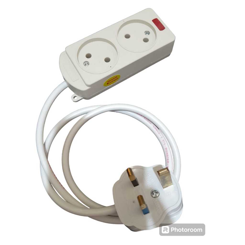 PUTIH HITAM Stop CONTACT over foreign traveling electrical PLUG PLUG ...
