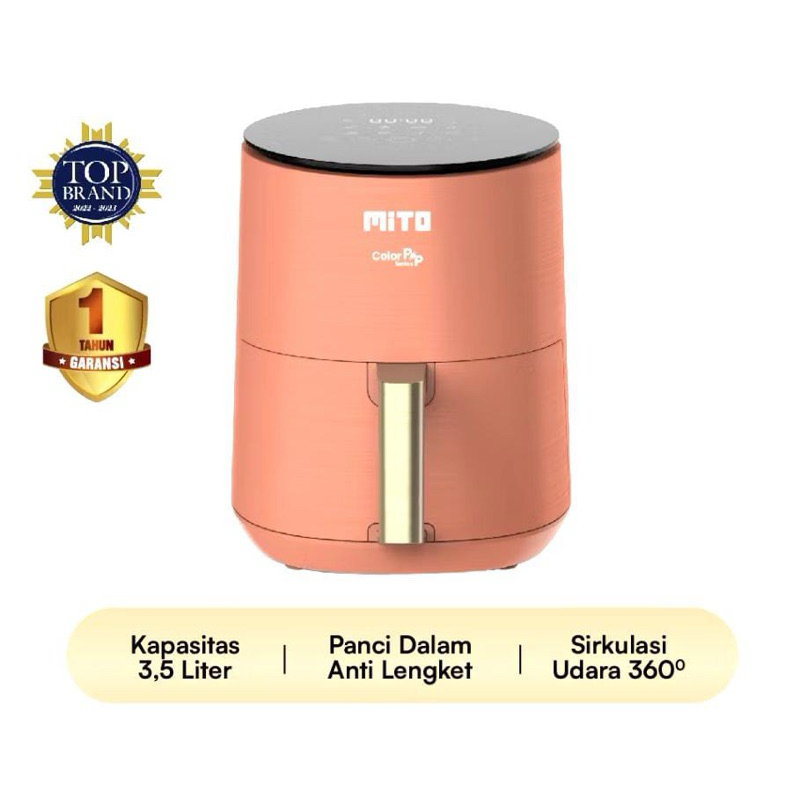 Mitochiba - AIR FRYER DIGIFRY COLOR POP AF7 MITO DIGITAL 8IN1 3.5 LITER ...