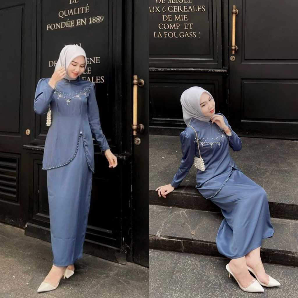 (ADA Jumbo) Oneset Felicia Kurung Melayu Dress Women's Suit ...