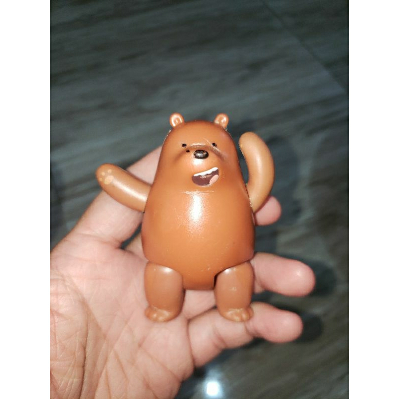 Action FIGURE CHARACTER MOTIF CHARACTER WBB CHOCOLATE BROWN WE BARE ...