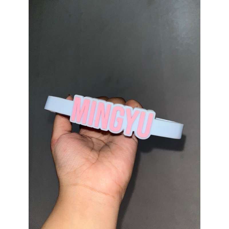 Seventeen Lightstick Accessories Weverse Mingyu Original Rubber LA ...