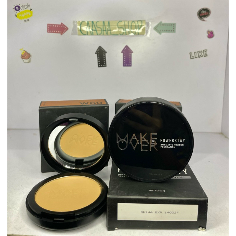[NEW Ori] make OVER Powerstay 24H Matte Powder Foundation - Compact ...