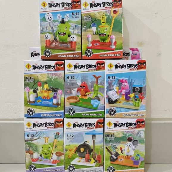 Bricks Block angry bird children's toy box | Shopee Malaysia
