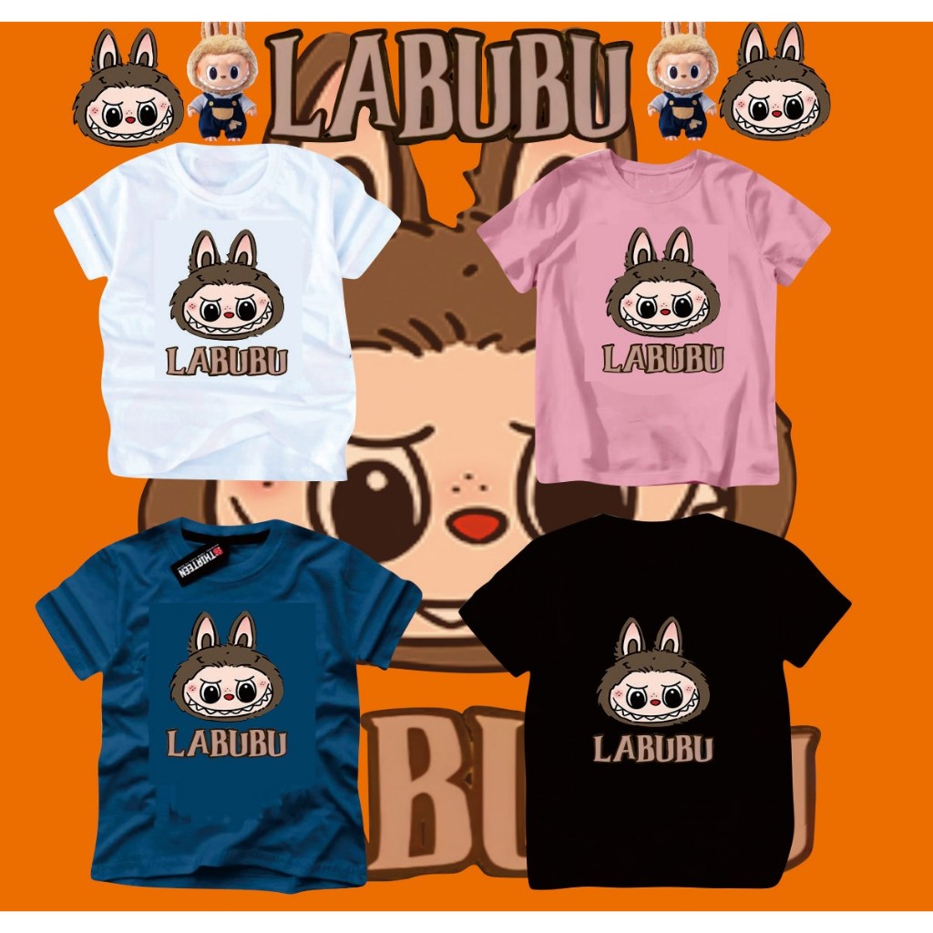 Labubu Children's T-Shirt For Girls And Boys VIRAL Short Sleeve/Tops ...