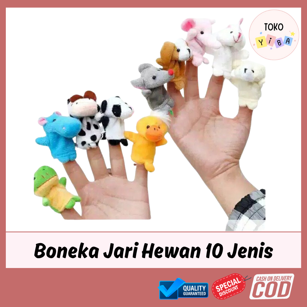 Tokoyiba Finger Doll Baby Toy/Finger Puppet Educational Toy Character ...