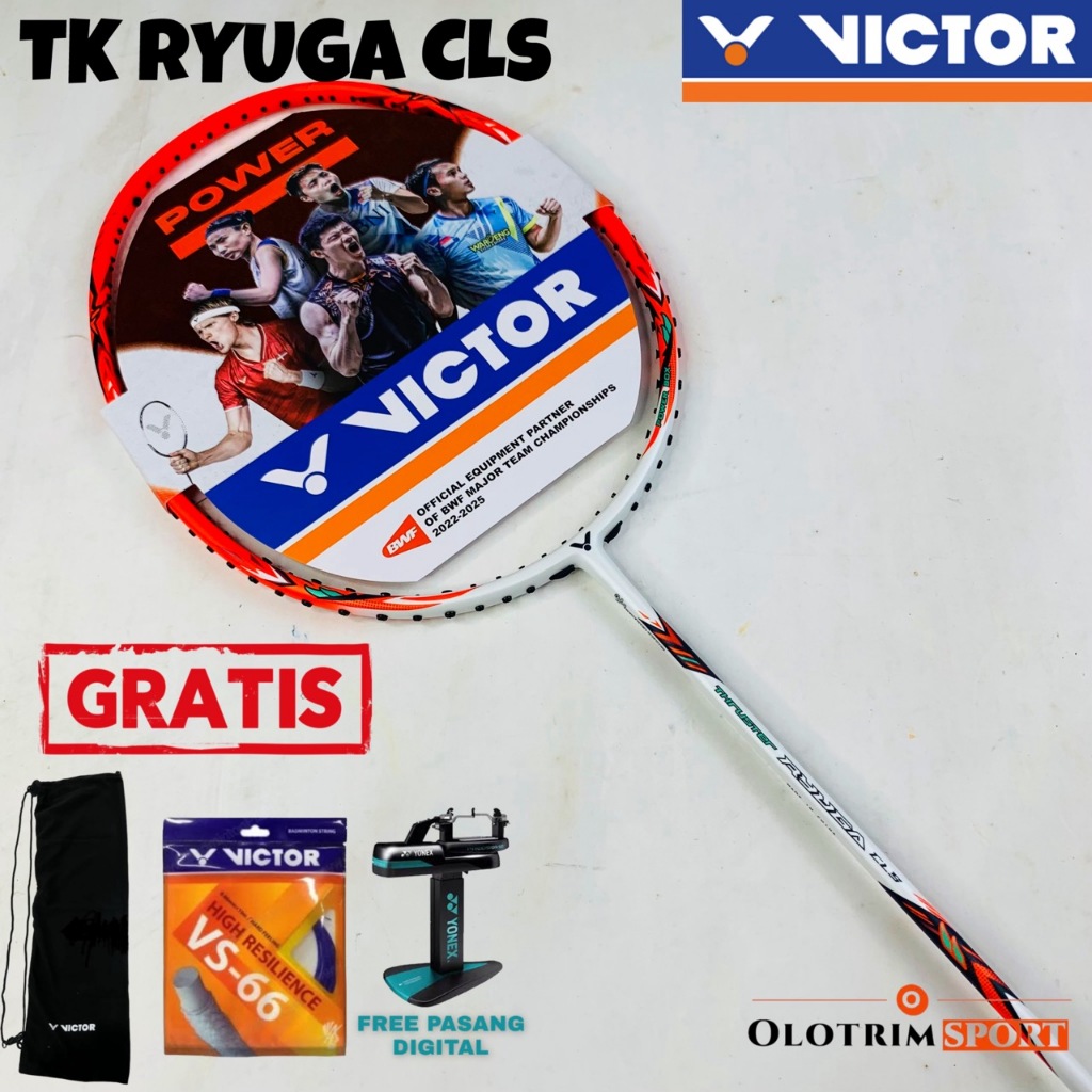 Original VICTOR TK RYUGA CLS THRUSTER K Badminton Racket | Shopee Malaysia