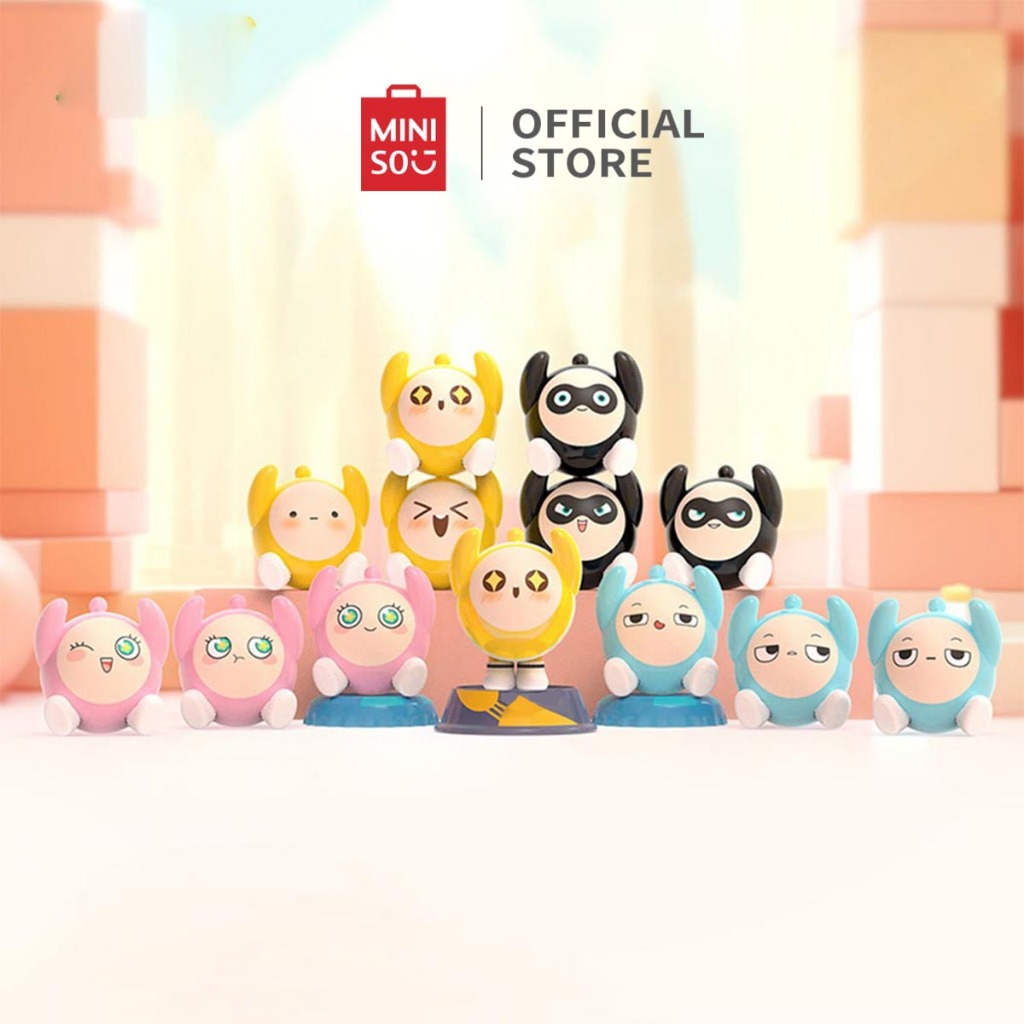 Miniso TOY - Miniso x Eggyparty Blind Box Blind Box Lift Me High ...