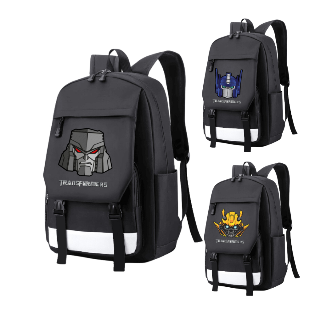 Rizclew - Boys School Backpack Transformers Optimus Prime Bumblebee ...