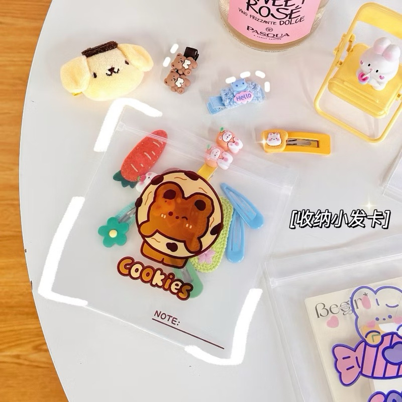 Cute Motif Ziplock Plastic, Transparent Cetik Pouch Plastic, Mini ...