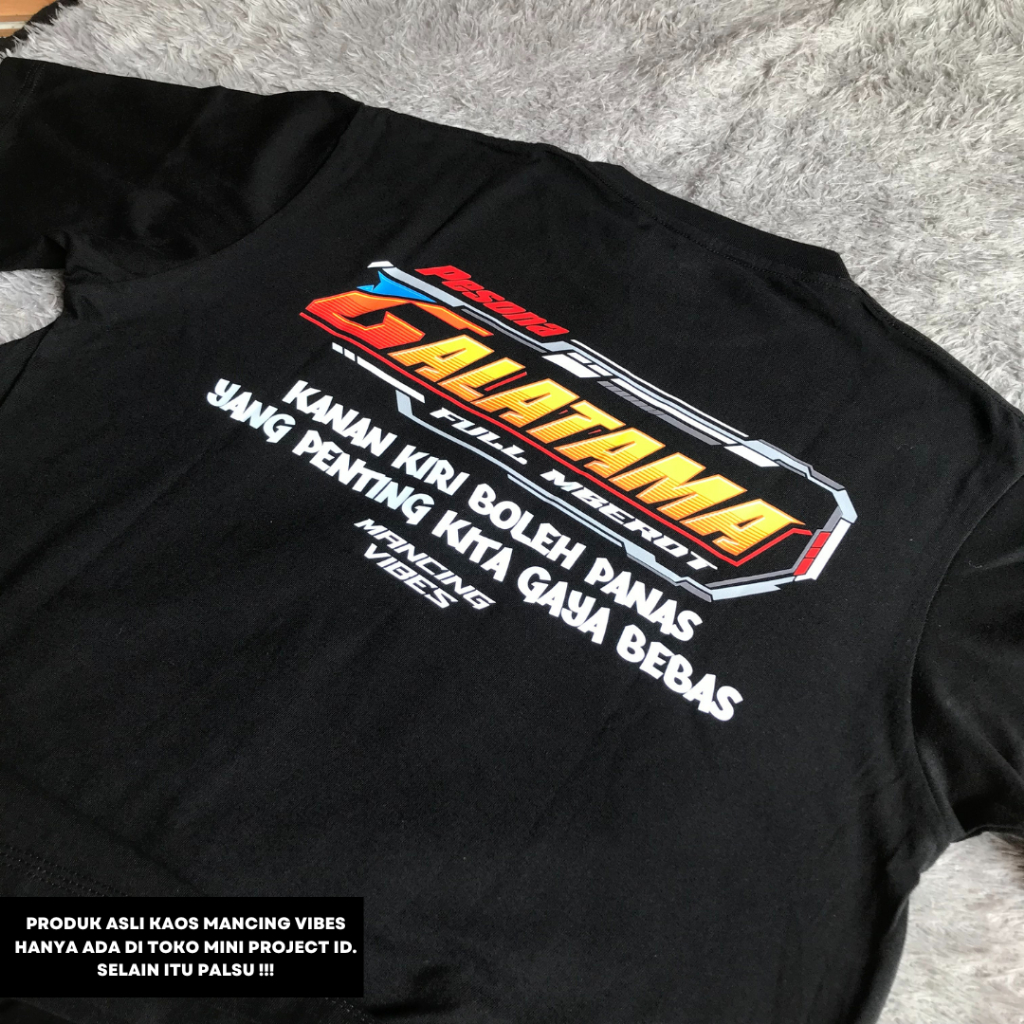 KATUN T-shirt Fishing Vibes Pesona - Combed Cotton Material 24s premium ...